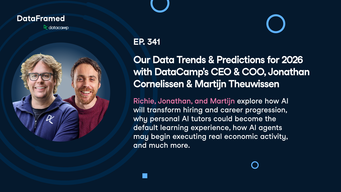 Our Data Trends & Predictions for 2026 with DataCamp's CEO & COO ...