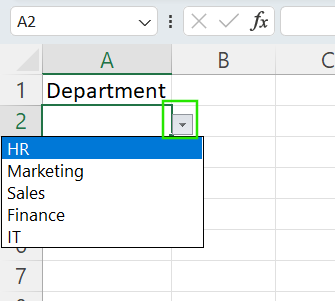 Excel Drop Down List: Setup, Tips, and Troubleshooting | DataCamp