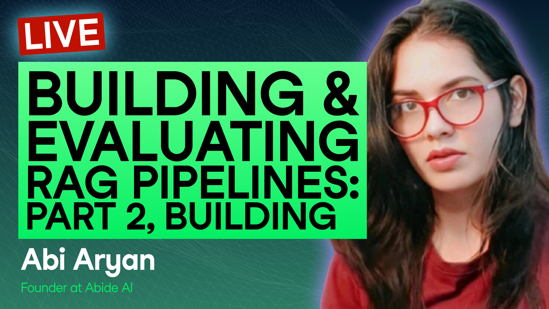 Building & Evaluating RAG Pipelines: Part 2, Create an NYSE AI Chatbot | DataCamp