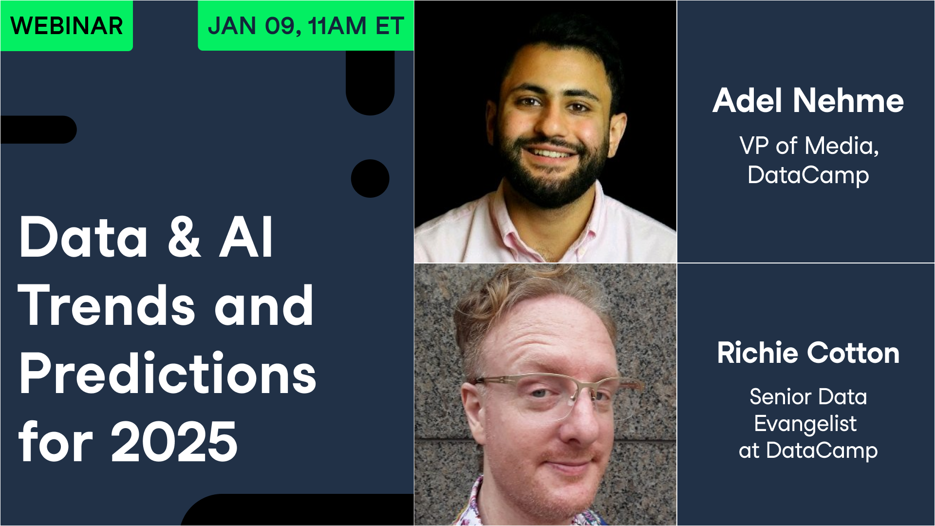 Data & AI Trends & Predictions 2025 | DataCamp