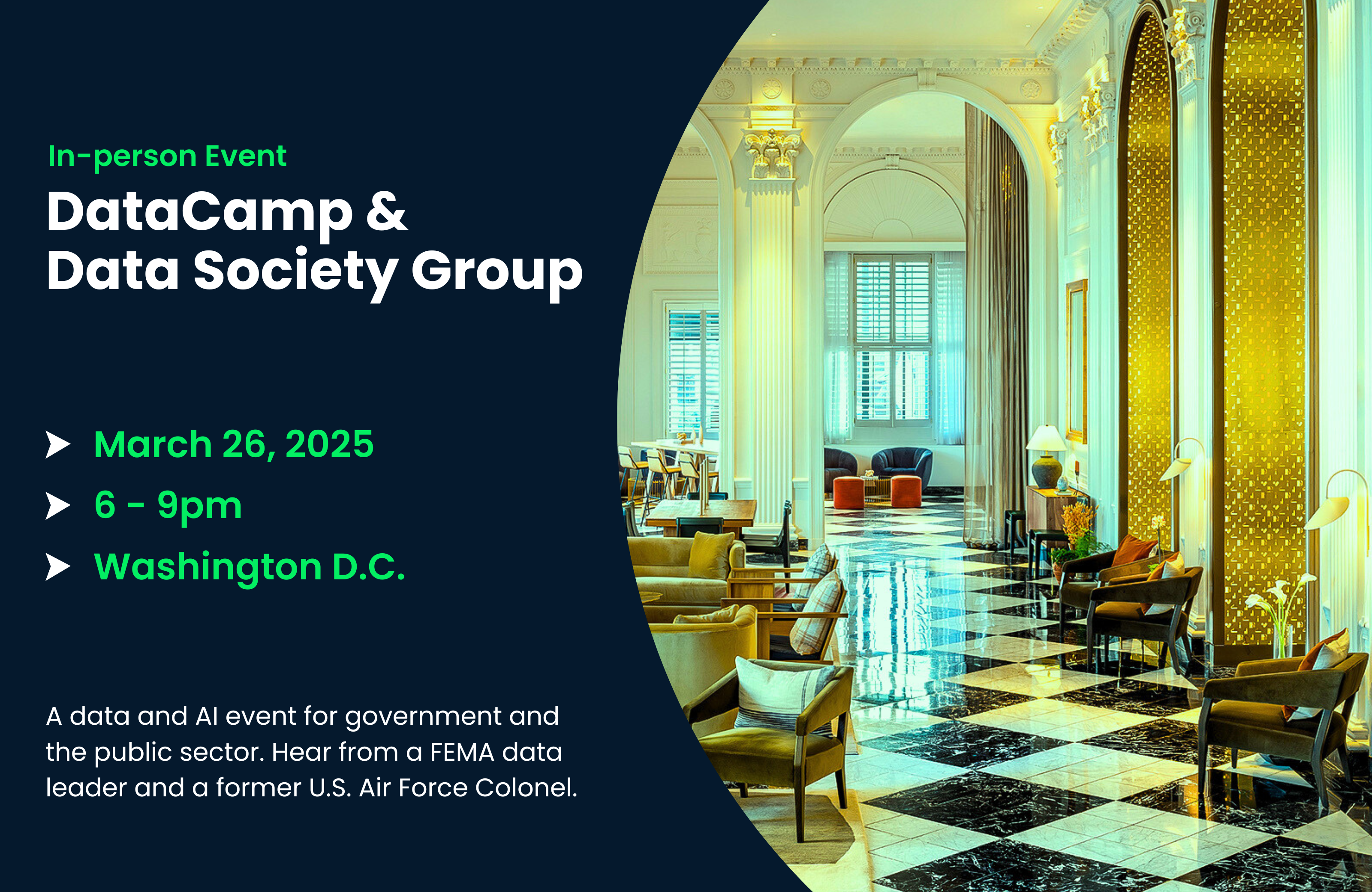 Data Society and DataCamp in D.C. | DataCamp