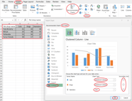 Clustered Column Chart The Clustered Column Charts And Stacked Bar Clustered Column Chart The Clustered Column Charts And Stacked Bar