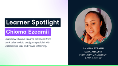 From Media Manager to Data Storyteller: Fabiola's DataCamp Journey | DataCamp