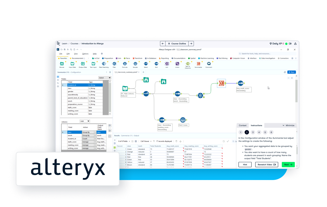 Upskill Your Organization with Alteryx | DataCamp