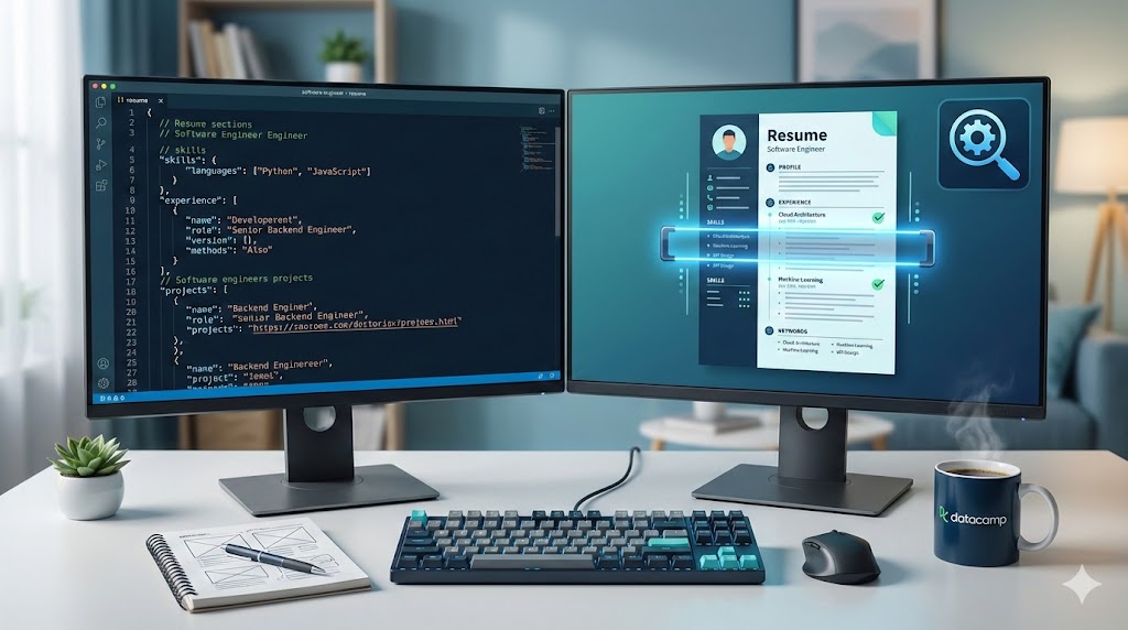 How to Write a Software Engineer Resume (With Examples) | DataCamp