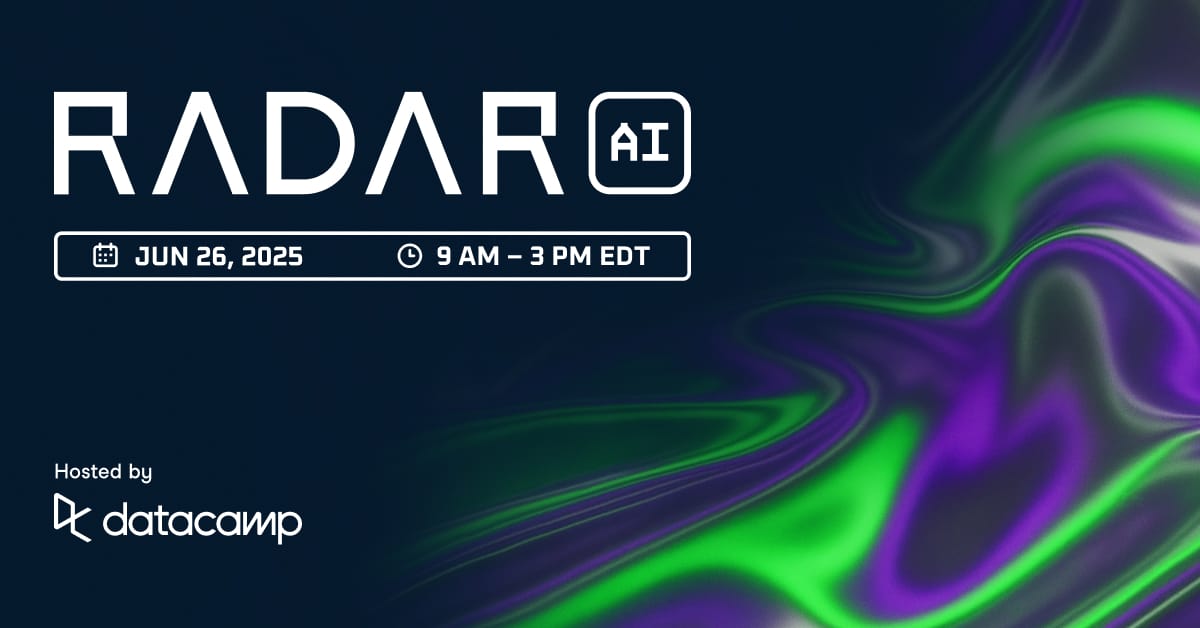 RADAR: AI Edition | DataCamp