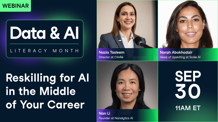 Reskilling for AI in the Middle of Your Career | DataCamp