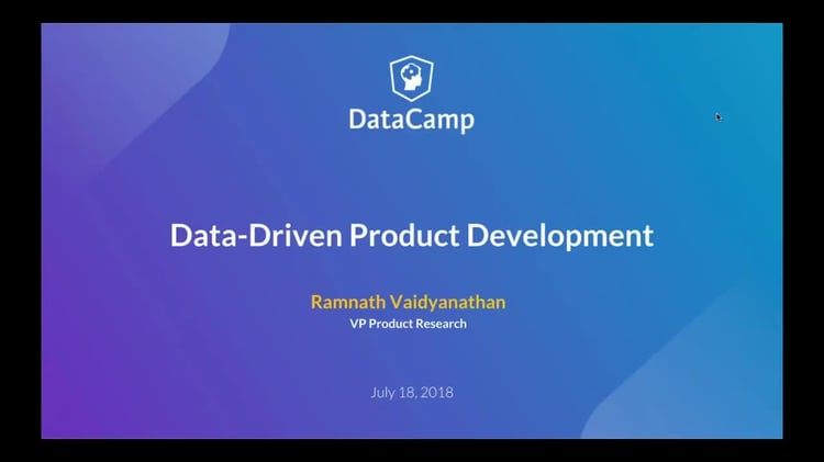 Data-Driven Product Development | DataCamp