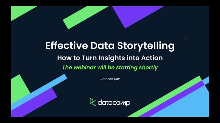 Effective Data Storytelling: How to Turn Insights into Action | DataCamp