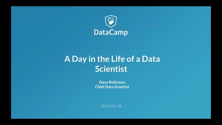 A Day in the Life of a Data Scientist | DataCamp