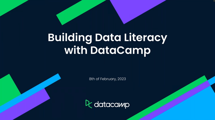 Building Data Literacy with DataCamp | DataCamp