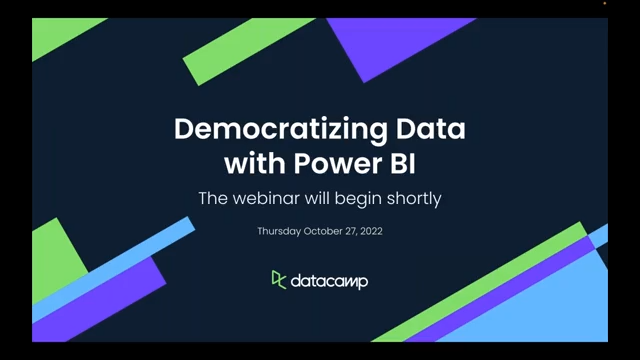 Democratizing Data with Power BI | DataCamp