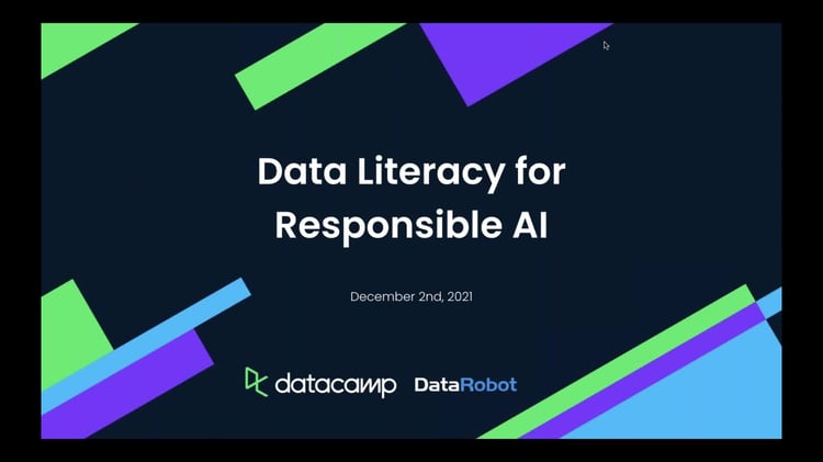 Data Literacy for Responsible AI | DataCamp