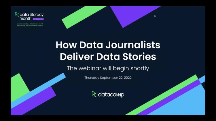 How Data Journalists Deliver Data Stories | DataCamp