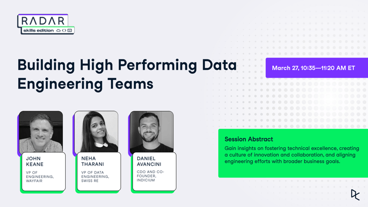 Building High Performing Data Engineering Teams | DataCamp