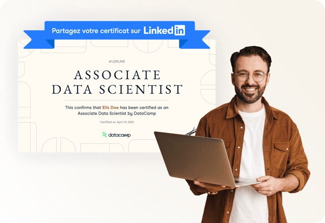 Obtenez une certification en tant que professionnel des données | DataCamp