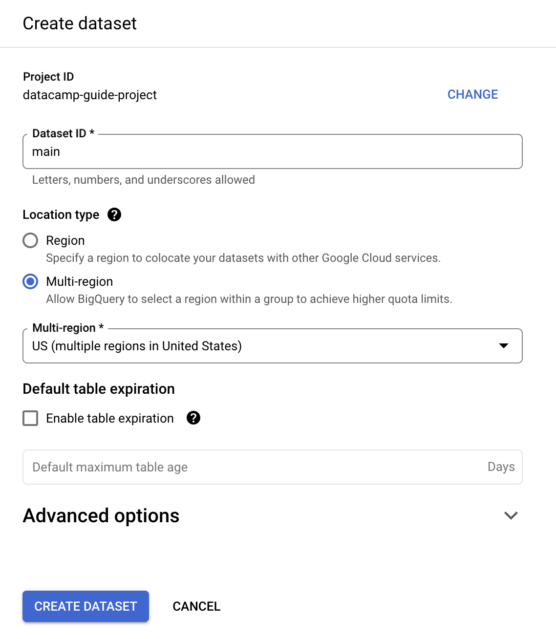 Guía de BigQuery para principiantes | DataCamp