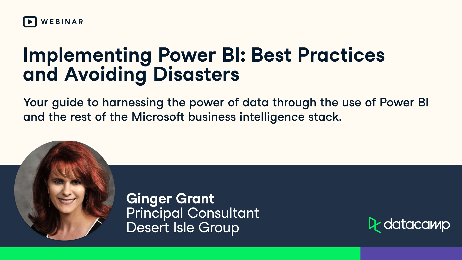 Implementing Power BI: Best Practices and Avoiding Disasters | DataCamp
