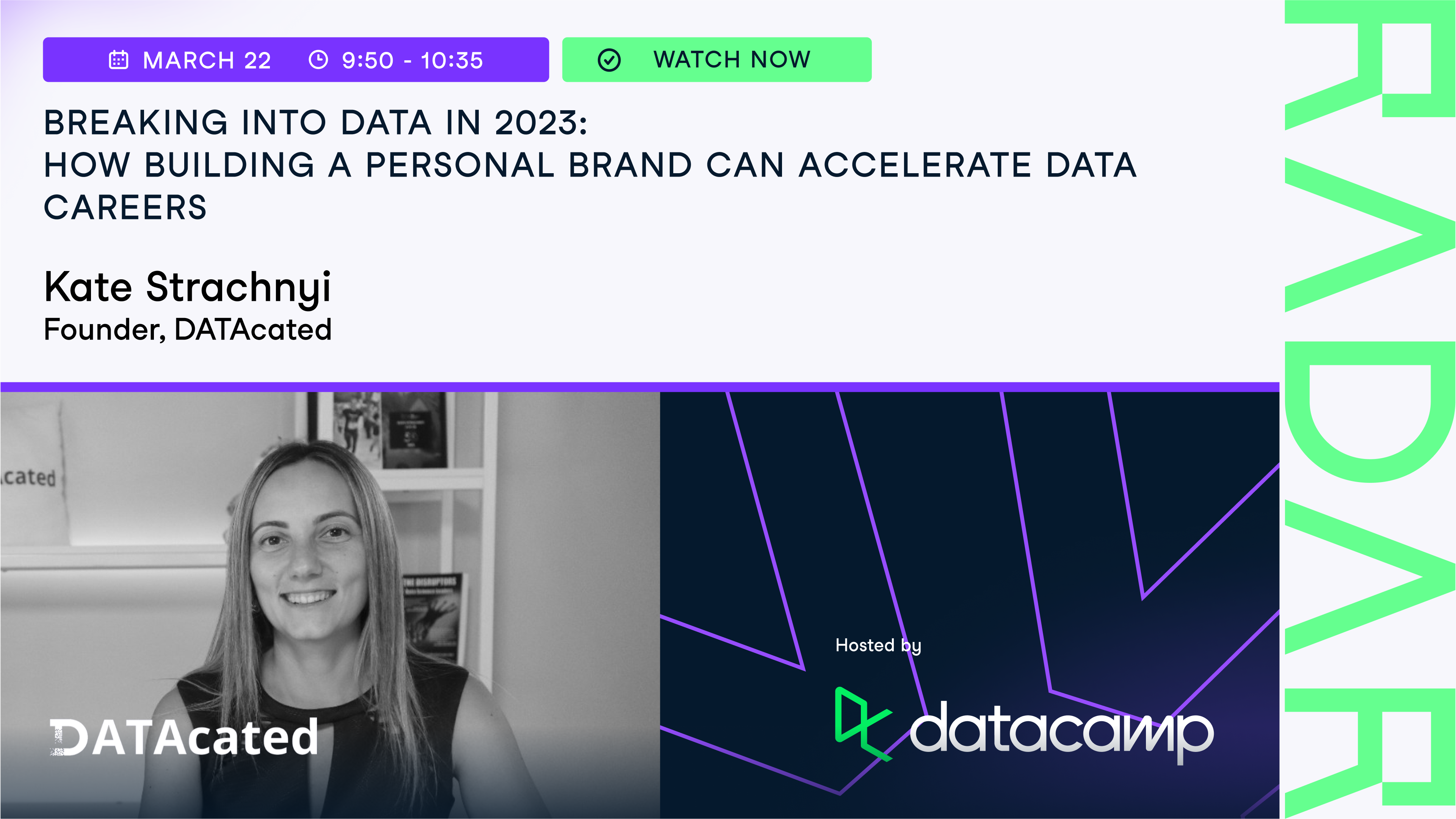 Breaking Into Data: Building a Personal Brands Accelerate Careers ...