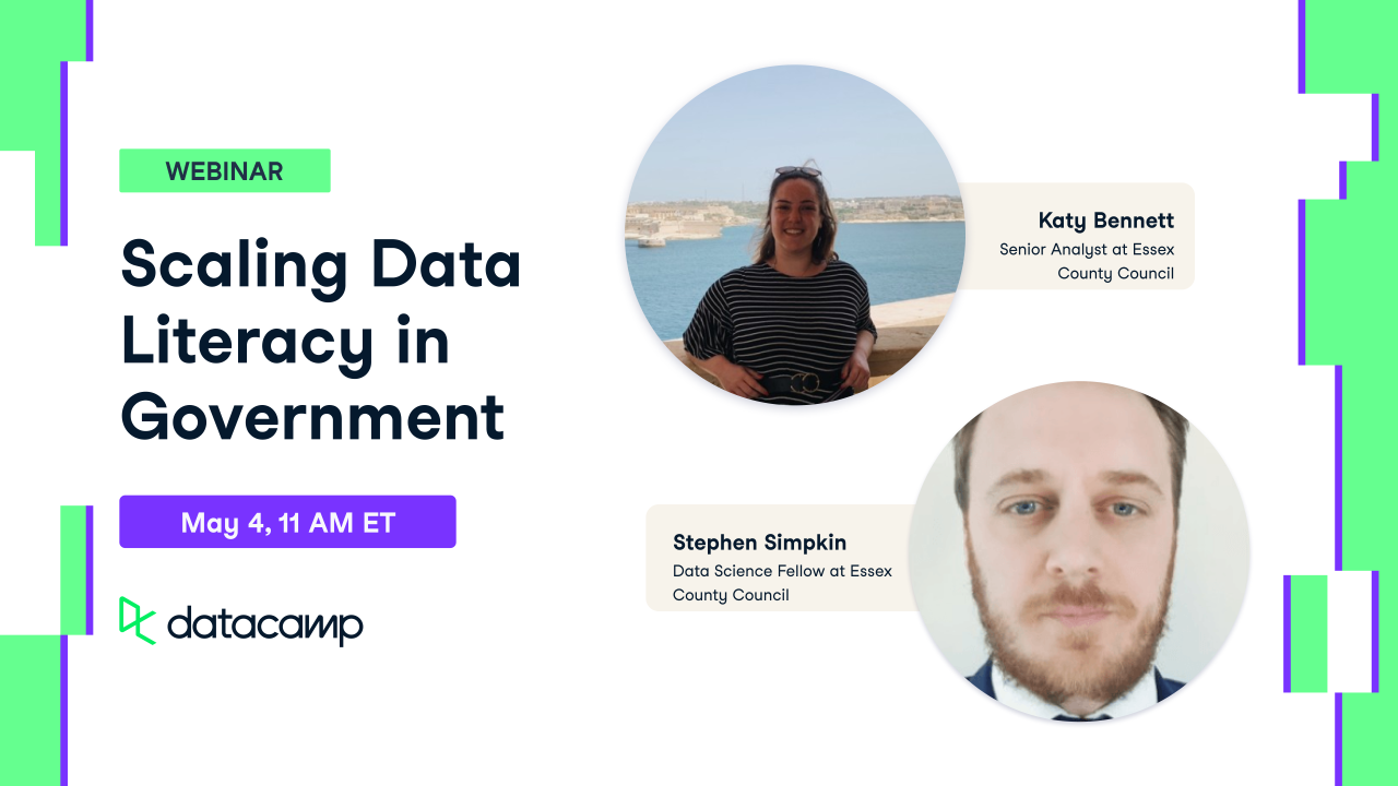 Scaling Data Literacy in Government | DataCamp