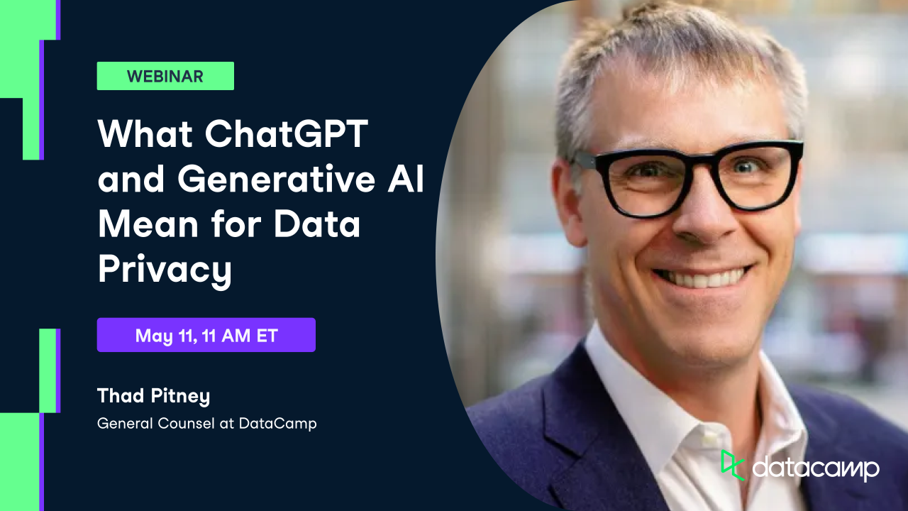 What ChatGPT and Generative AI Mean for Data Privacy | DataCamp