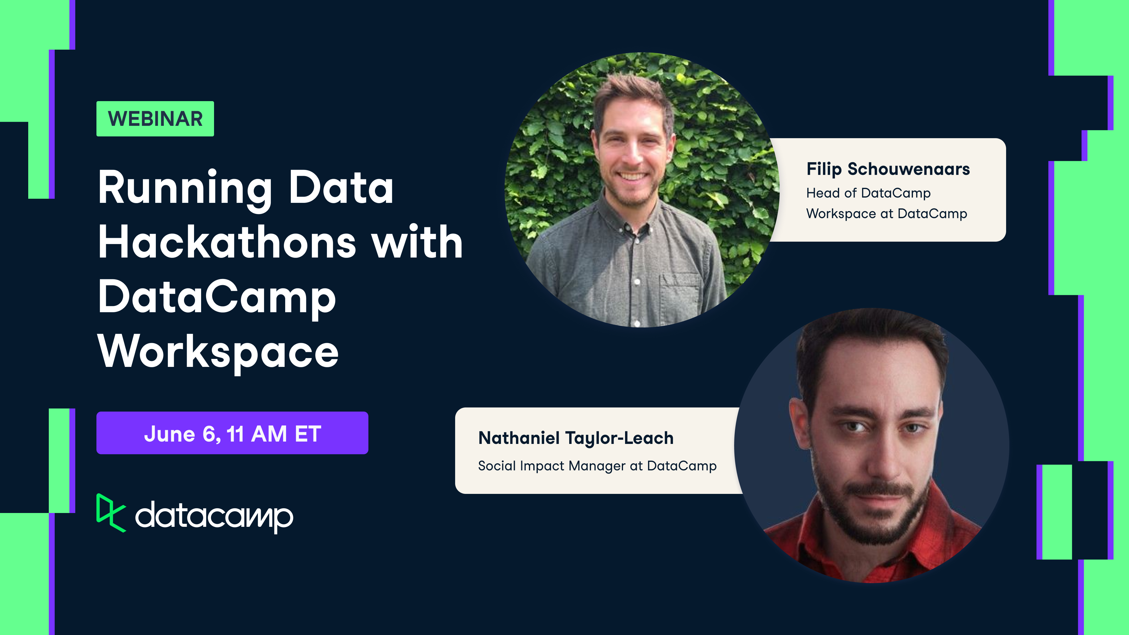 Running Data Hackathons with DataCamp Workspace | DataCamp