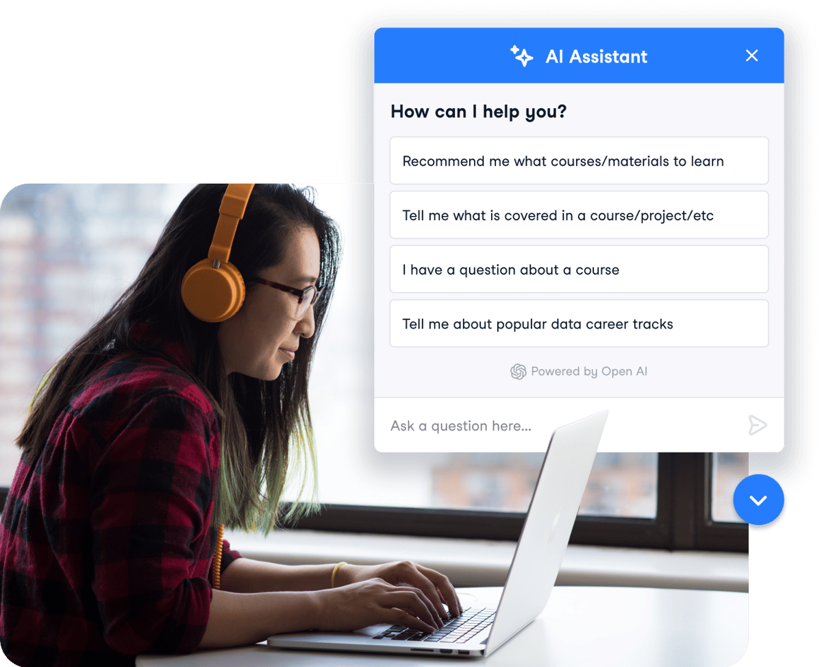 A plataforma de aprendizagem prática nº 1 para dados e IA | DataCamp