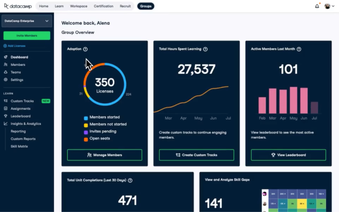 DataCamp for Team Leads: Equip Your Team With Modern Data and AI Skills ...