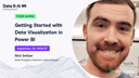 Data Visualization with Power BI | DataCamp