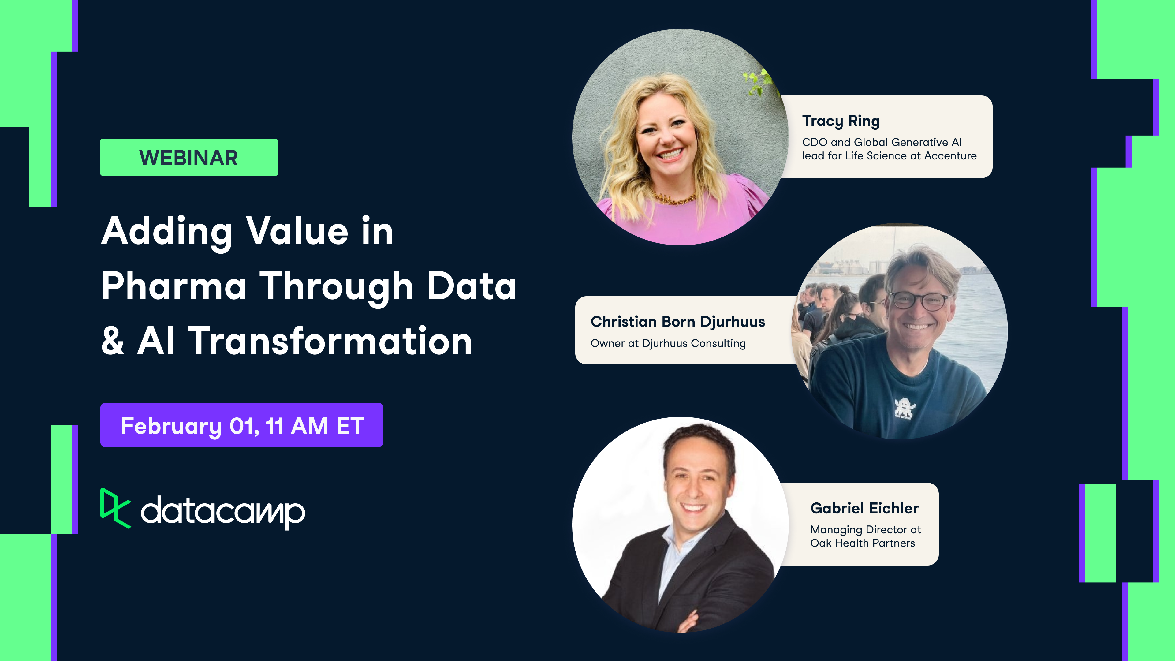 Adding Value in Pharma Through Data & AI Transformation | DataCamp