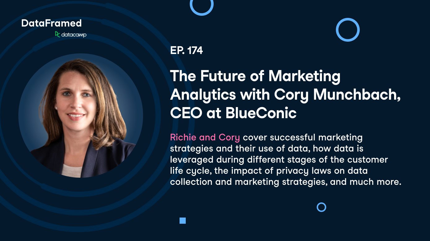 The Future of Marketing Analytics with Cory Munchbach, CEO at BlueConic | DataCamp