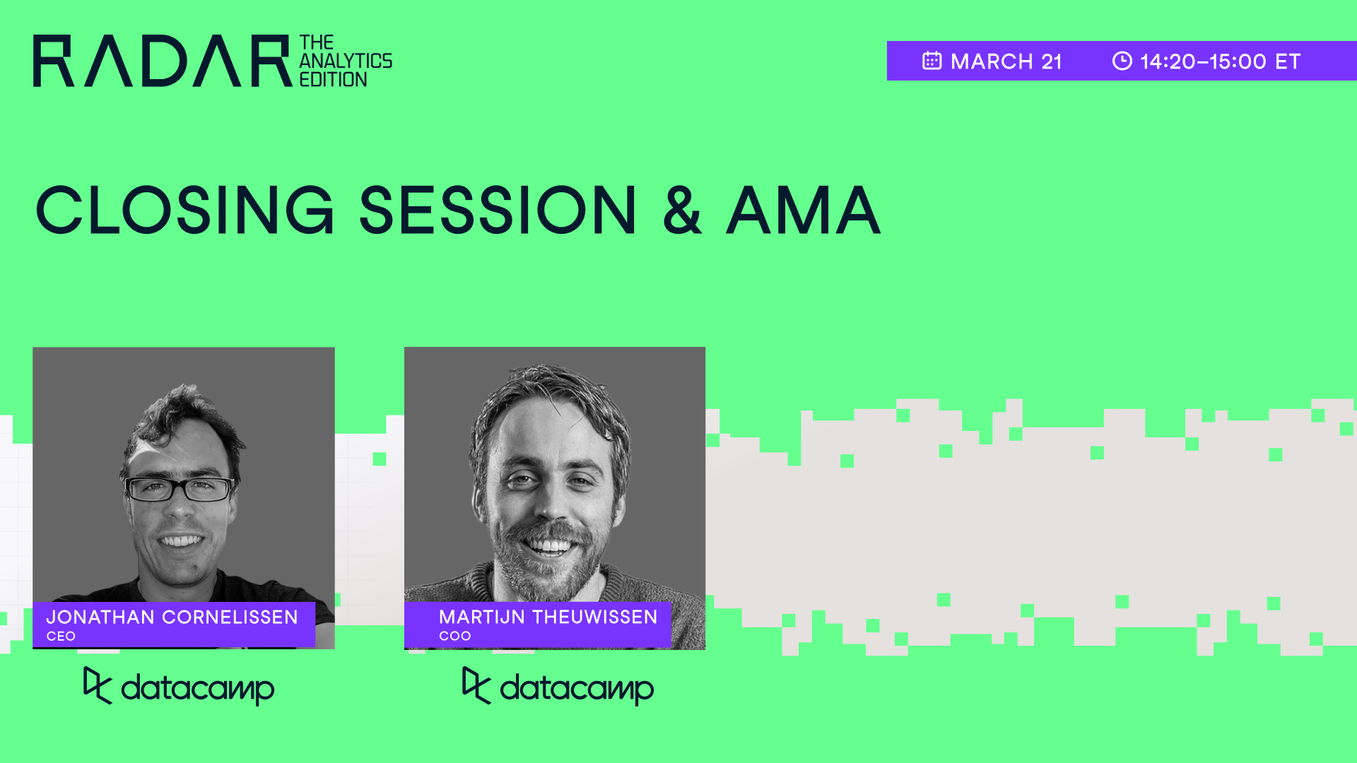 Closing Session & AMA | DataCamp