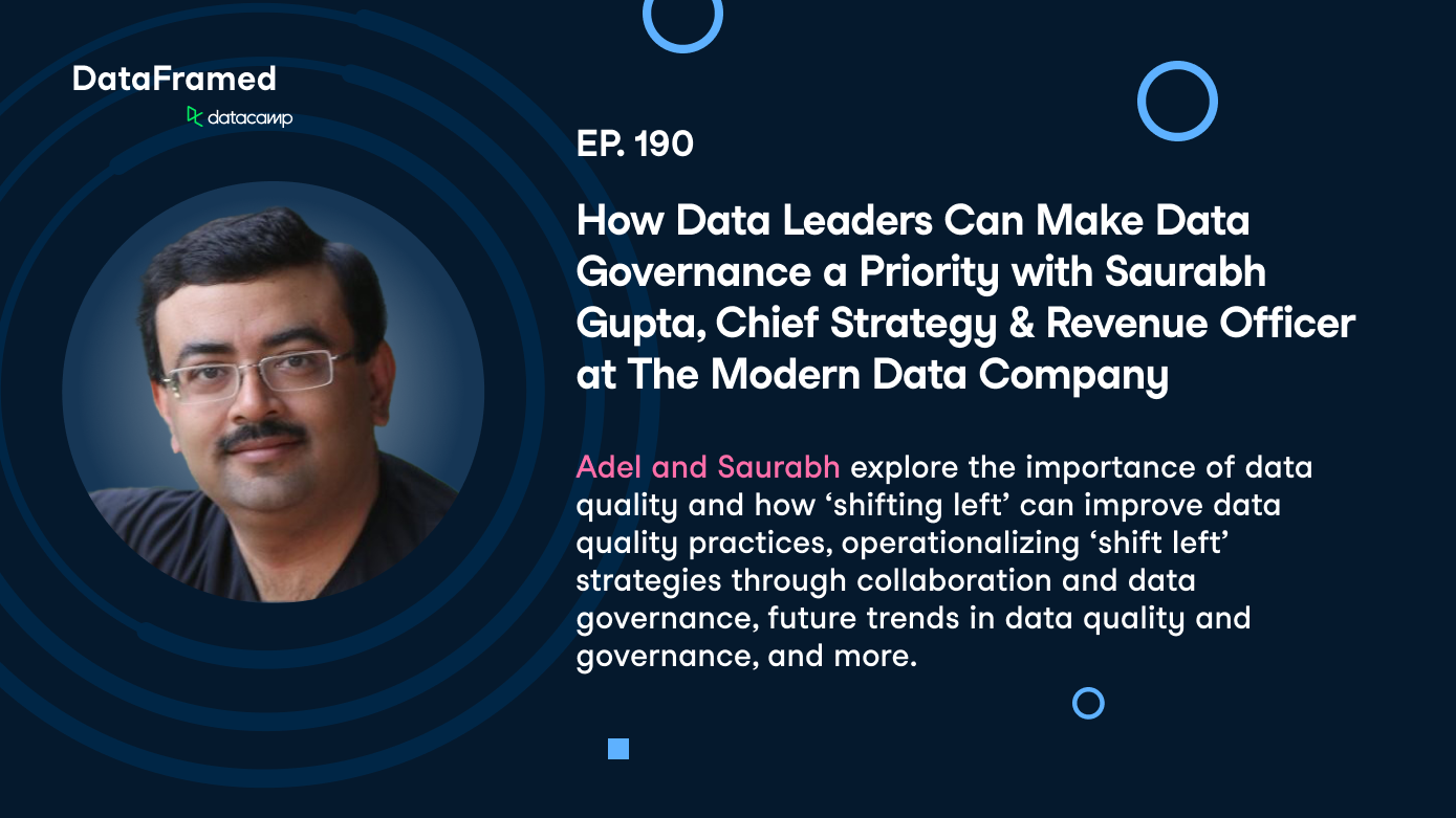 How Data Leaders Can Make Data Governance a Priority with Saurabh Gupta, Chief Strategy ...