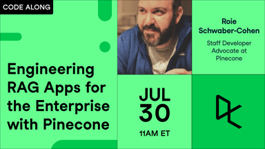 Retrieval Augmented Generation with the OpenAI API & Pinecone | DataCamp