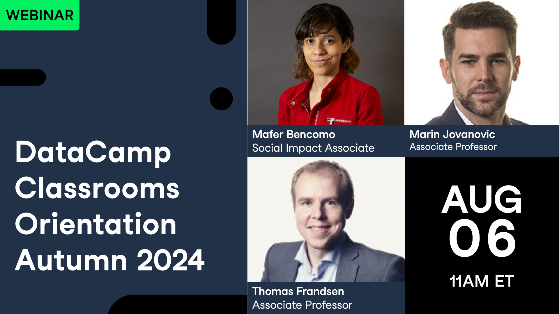 DataCamp Classrooms Orientation Autumn 2024 | DataCamp