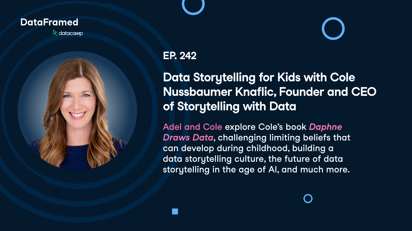 Data Storytelling for Kids with Cole Nussbaumer Knaflic, Founder and ...
